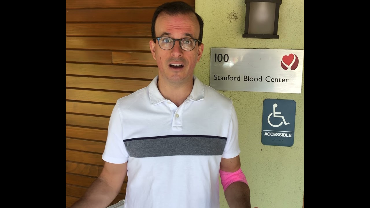 Assemblymember Marc Berman on Blood Donation - YouTube