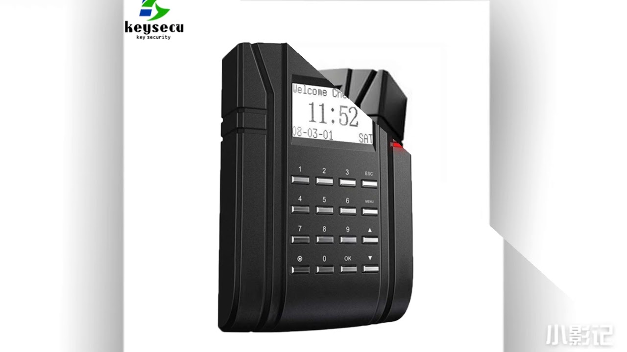 Zkteco SC203 proximity access control and time attendance device - YouTube
