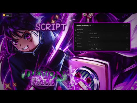 script demon fall (OP)!! - YouTube
