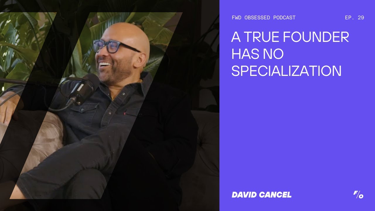 A True Founder Has No Specialization - YouTube