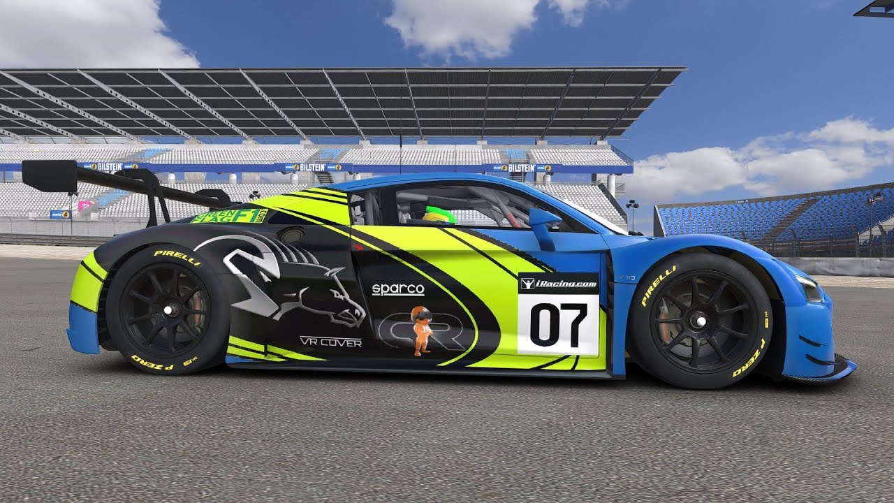 iRacing's IMSA at Gesamtstrecke 24hr - Audi R8 LMS GT3 in VR - YouTube