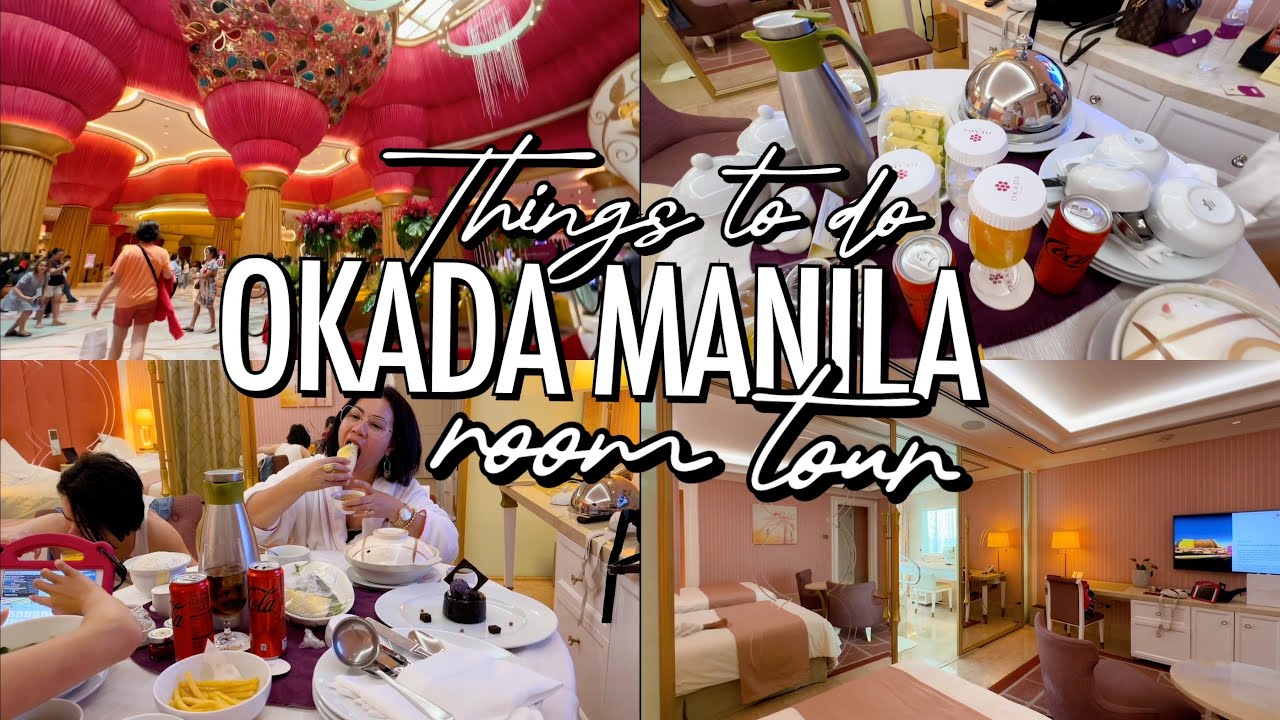 Okada Manila Hotel Tour | Things we do Inside this 5 star Hotel - YouTube