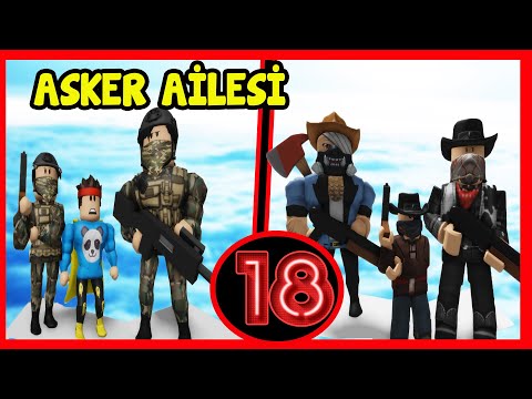 18 . BÖLÜM 💂 ASKER AİLESİ BENİ EVLAT EDİNDİ 🎖️ AİLE HİKAYESİ 🔴 NiKO ile Roblox Brookhaven Parodileri