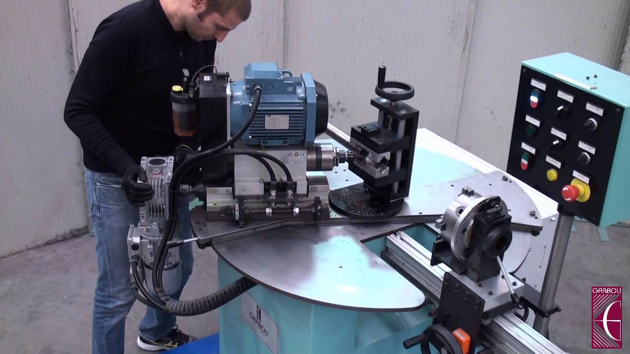 STAINLESS STEEL TUBE DRILLING - YouTube