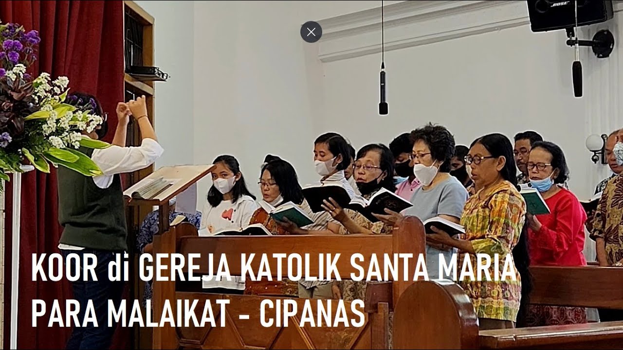 Koor di Gereja Katolik Santa Maria Para Malaikat - Cipanas - Cianjur ...