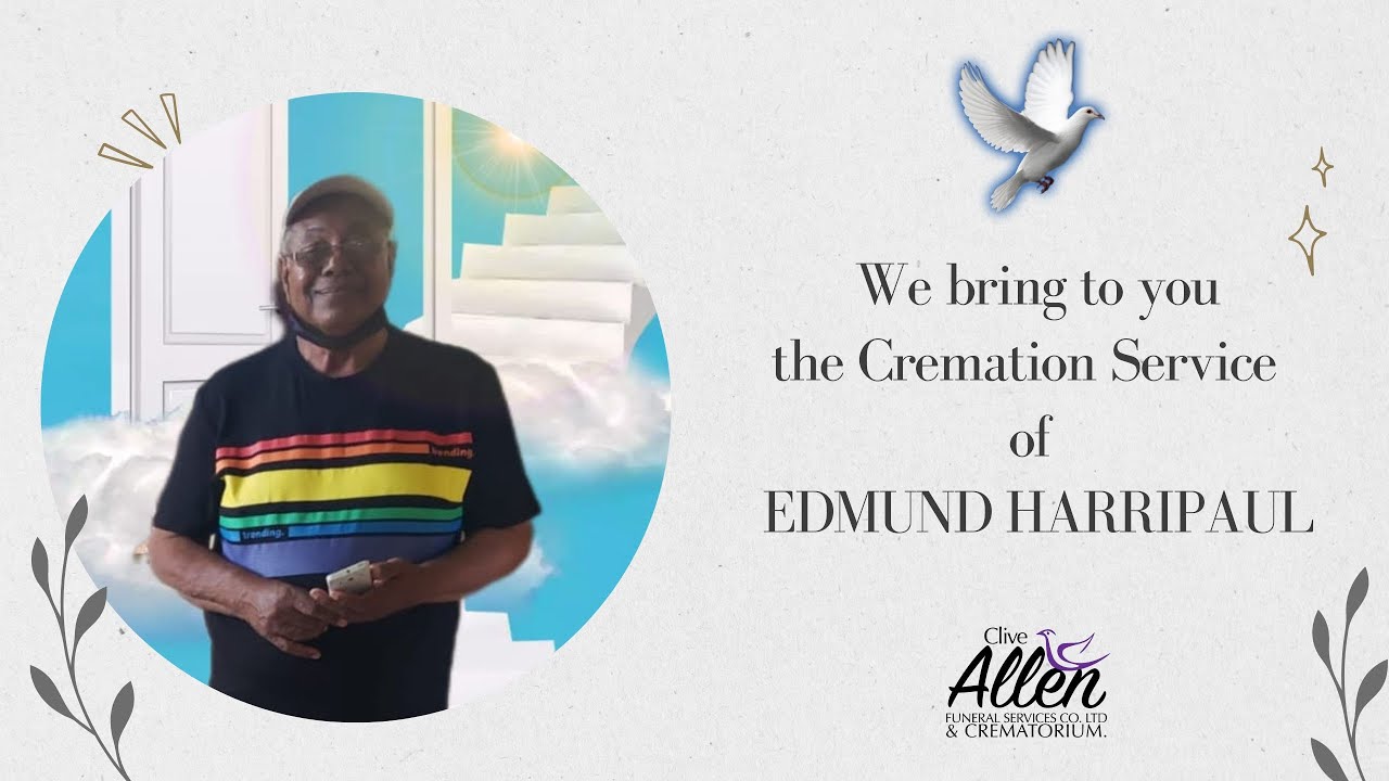 The Cremation Service of Edmund Harripaul - YouTube