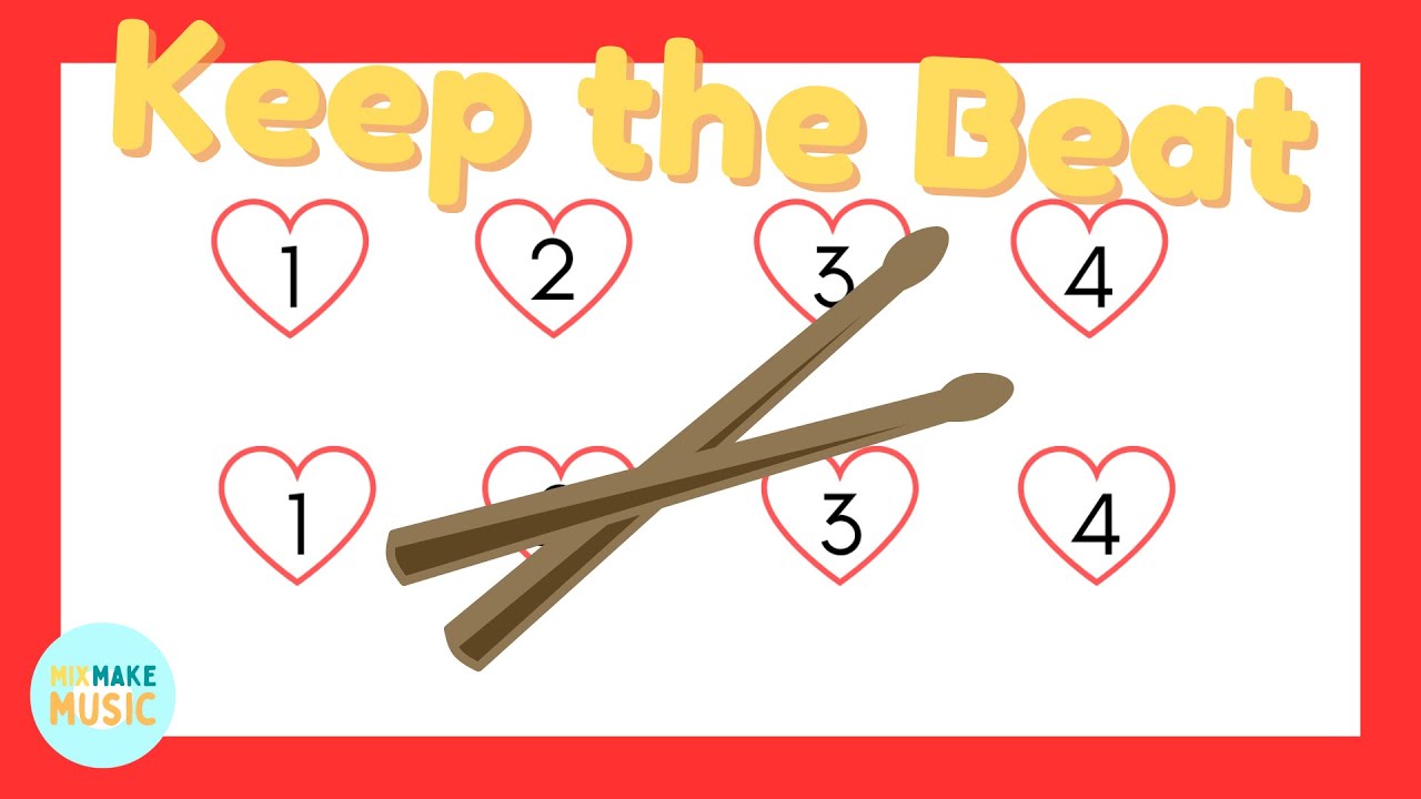 Keep the Beat Play-Along: Rhythm Sticks - YouTube