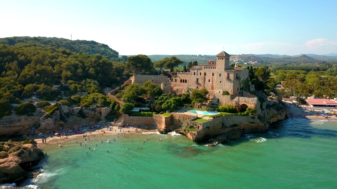 CASTILLO DE TAMARIT DESDE EL AIRE EN 4K (TARRAGONA) - YouTube