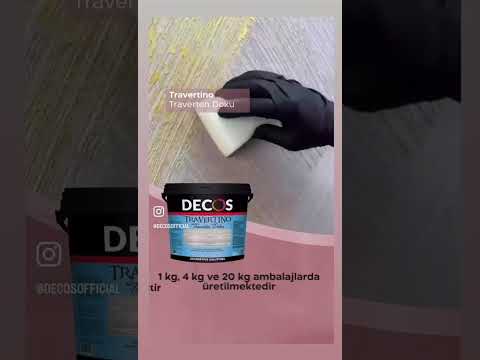 Decos Traverten Doku #hazırçıta #boyaavcıları #decos #traverten