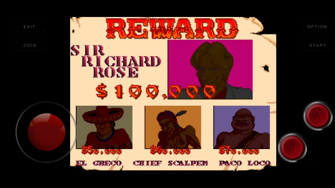 pkg gaming sunset riders on the arcade coin, the shooting games - YouTube