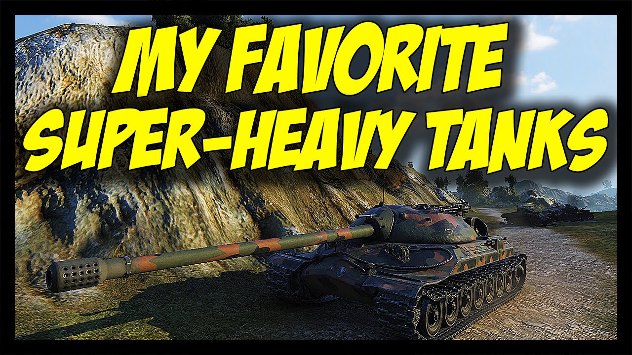 World of Tanks: Favorite Super-Heavy Tanks - FV215b and IS-7 Gameplay ...