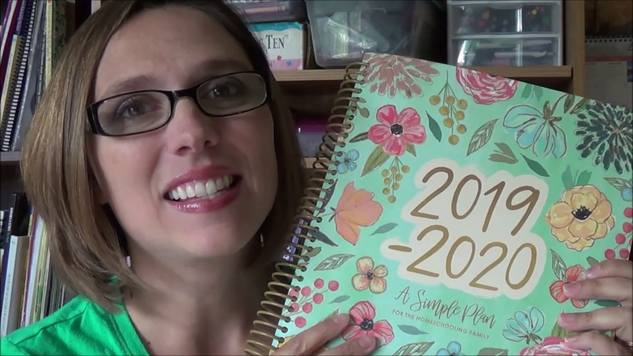 A Simple Plan Homeschool Planner Review 2019-2020 - YouTube