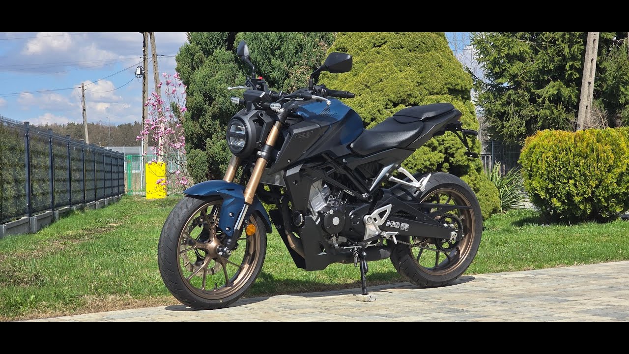 HONDA CB 125 RA - 3350 km. - 2023 Rok - YouTube