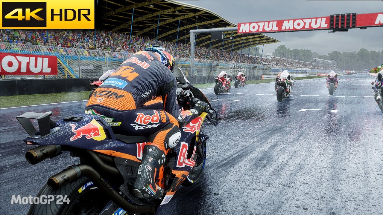 The MOST INSANE REAL LIFE RACING GAME EVER | MotoGP™24 Ultra Realistic ...