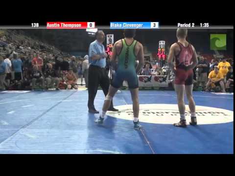 138 Austin Thompson vs. Blake Clevenger - YouTube