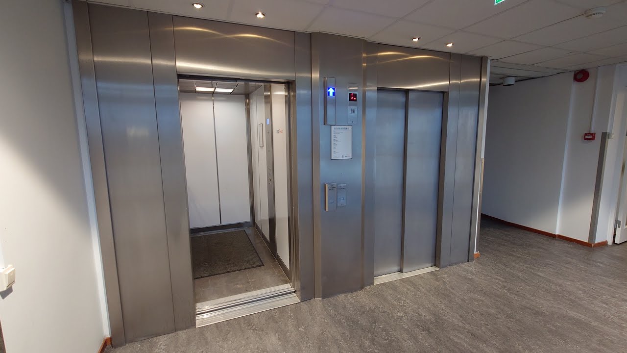 Odd couple: 2x 1997 KONE Ecodisc (1x Hissgruppen mod.) MRL-Traction ...