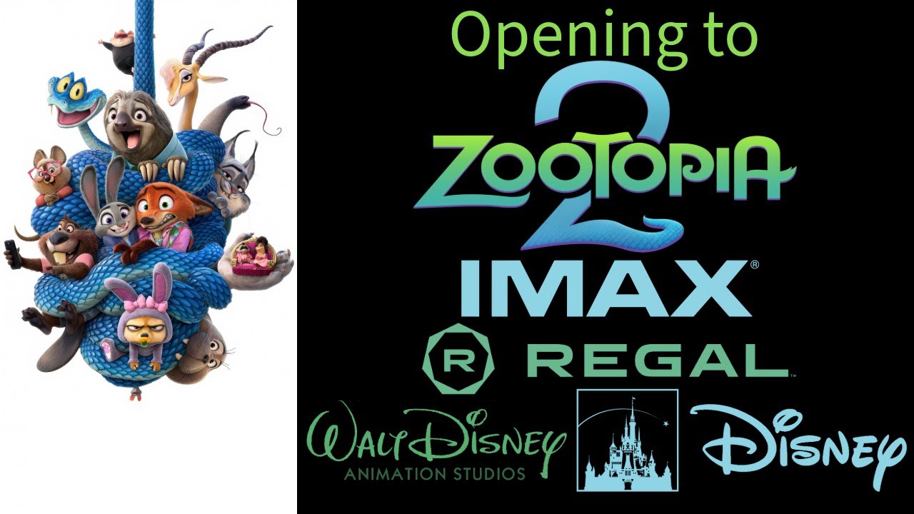 Opening to Zootopia 2 2025 IMAX at Regal Cinemas - YouTube