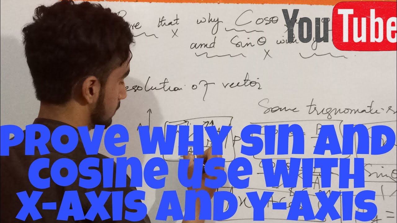 why cos use with x-axis,sin use with y-axis||EXPLAINED||biology and ...