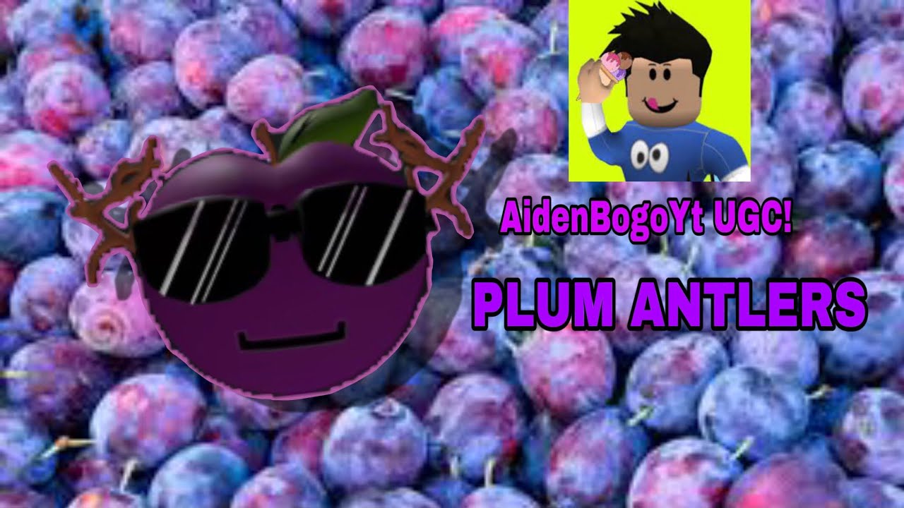 [Free UGC] Claiming The “Plum Antlers” UGC Limited! 300 Stock! - ROBLOX ...