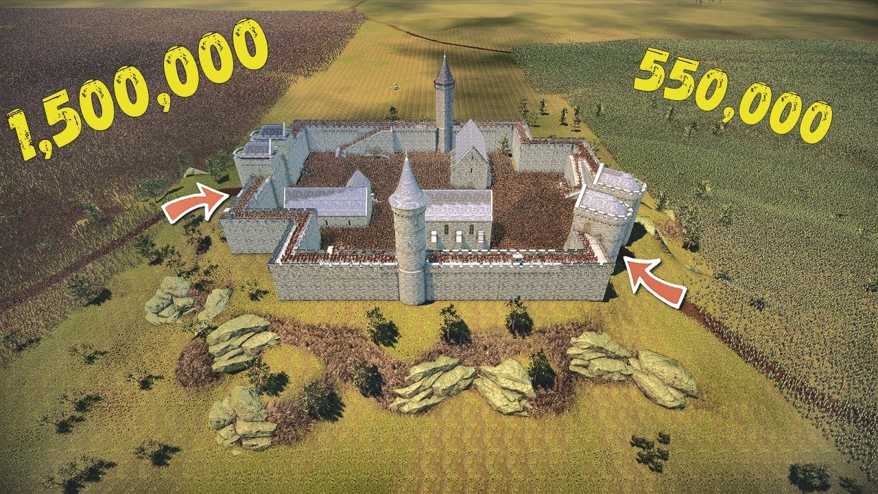 Can Generals Defend Castle From 2 Armies - UEBS 2 - YouTube