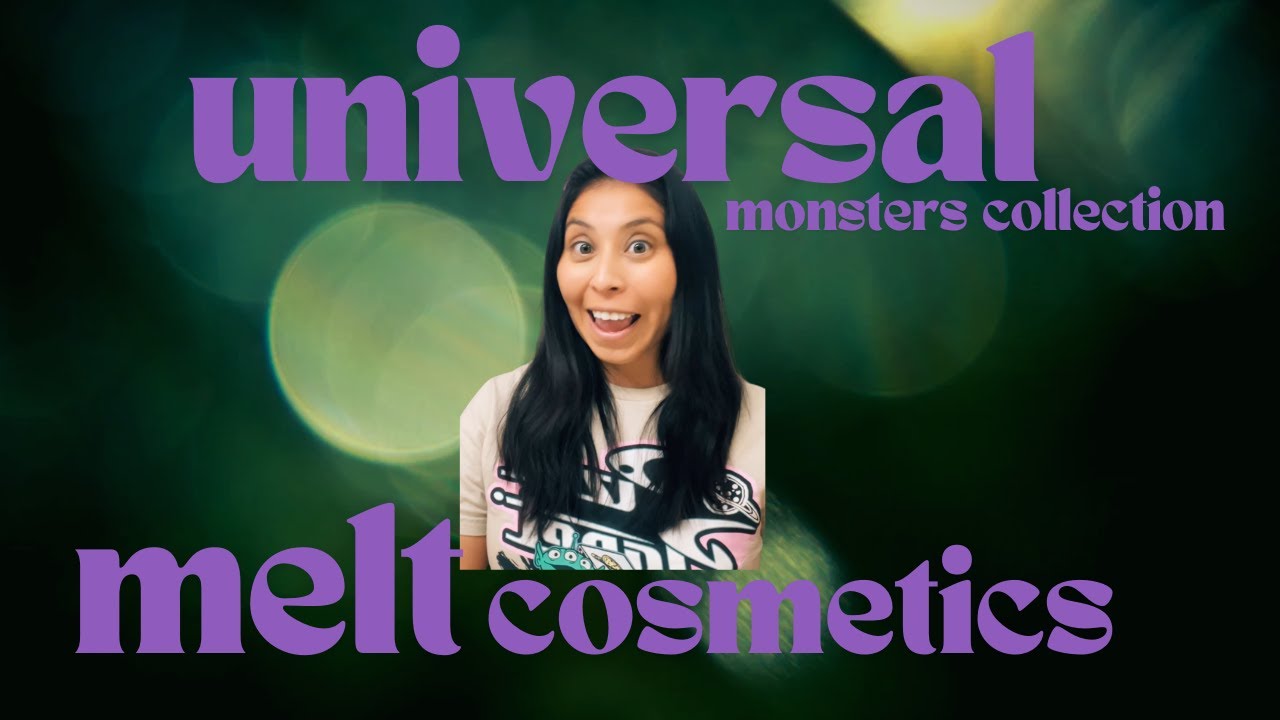 Melt Cosmetics Universal Monster Unboxing - YouTube