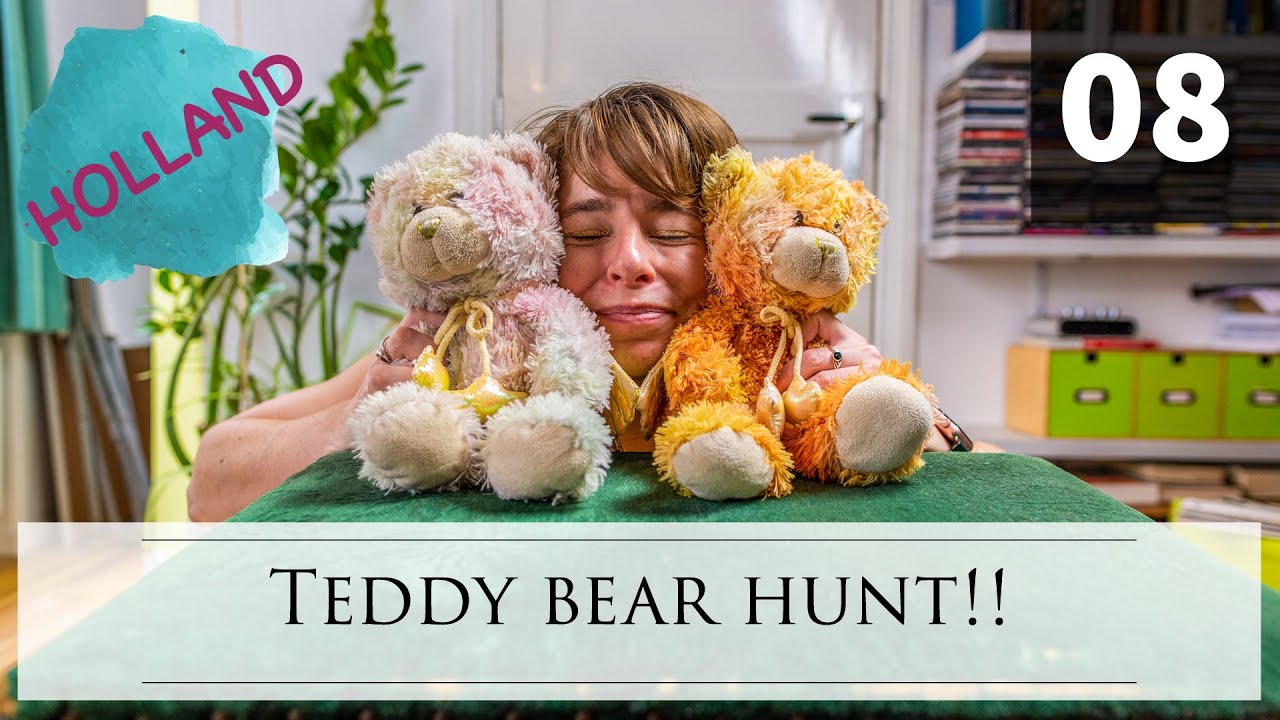 Teddy Bear Hunt in The Netherlands - Daily vlog Holland - YouTube