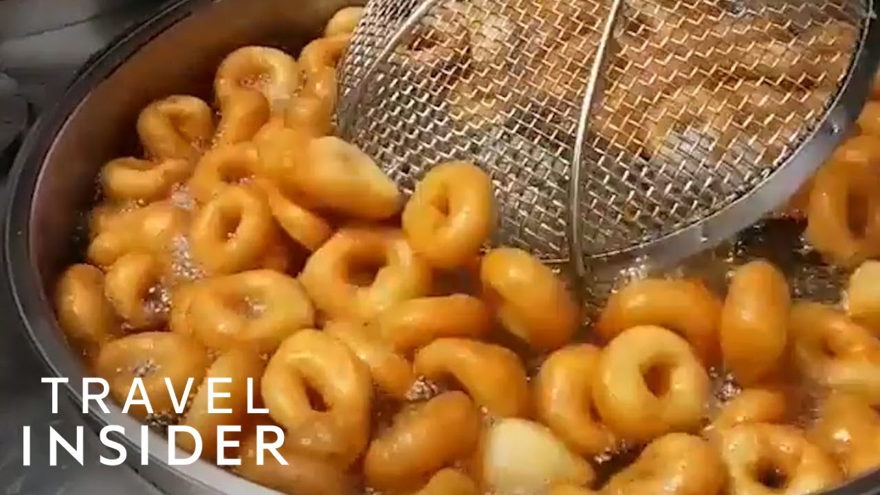 How Turkish Doughnuts Are Made - YouTube