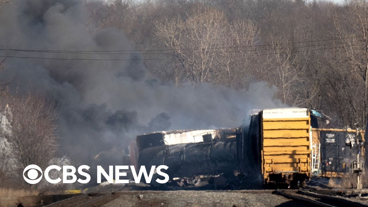 Ohio Gov. Mike DeWine gives update on train derailment, toxic chemicals ...