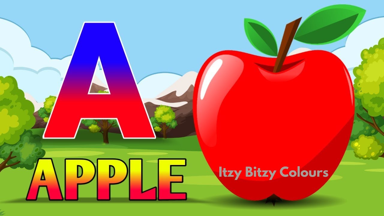 ABC, 123 ginti, A for apple, Counting, numbers, Alphabet, a to z, learn ...