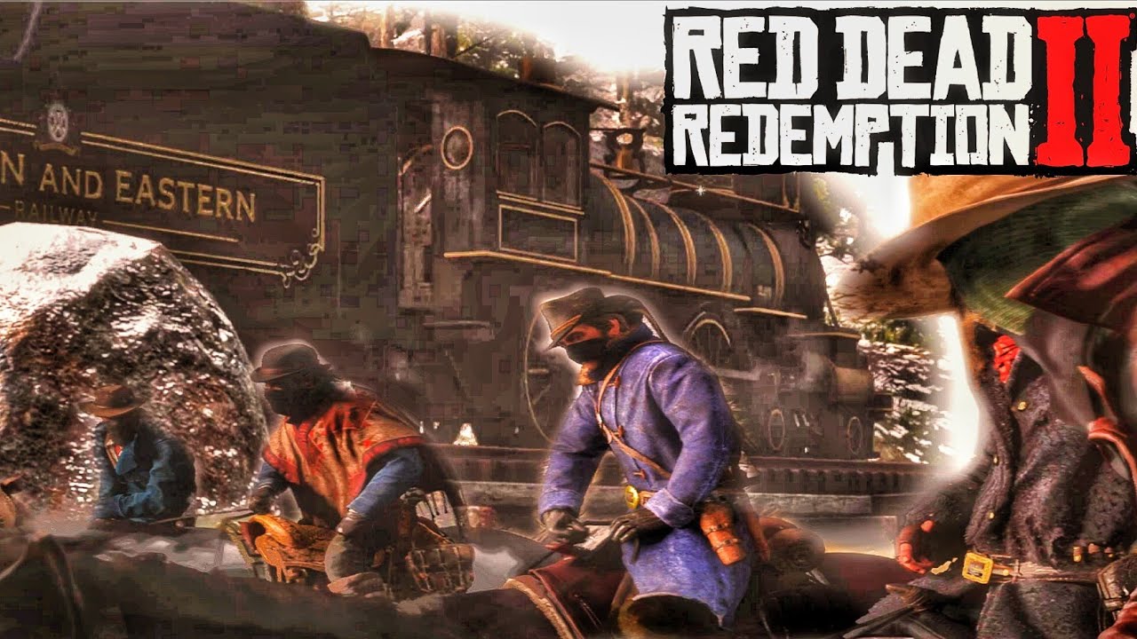 We Did Our First Train Robbery | Red Dead Redemption 2 playthrough # ...