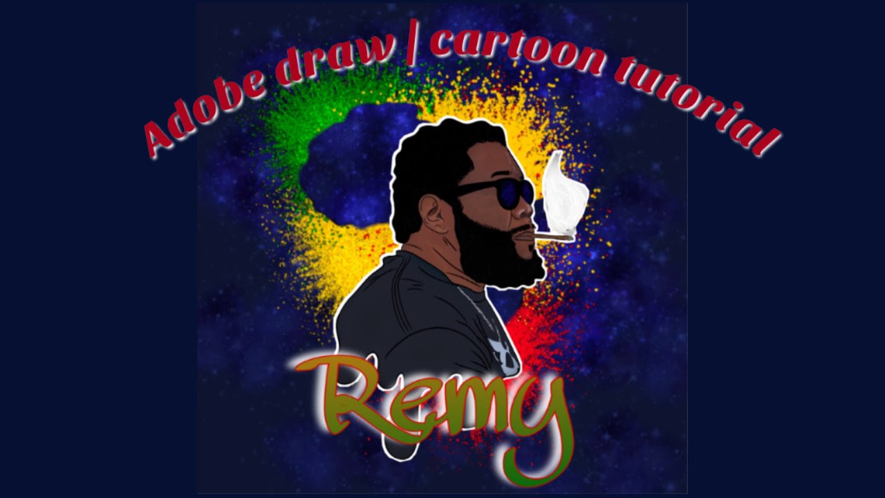 ADOBE DRAW| CARTOON TUTORIAL - YouTube