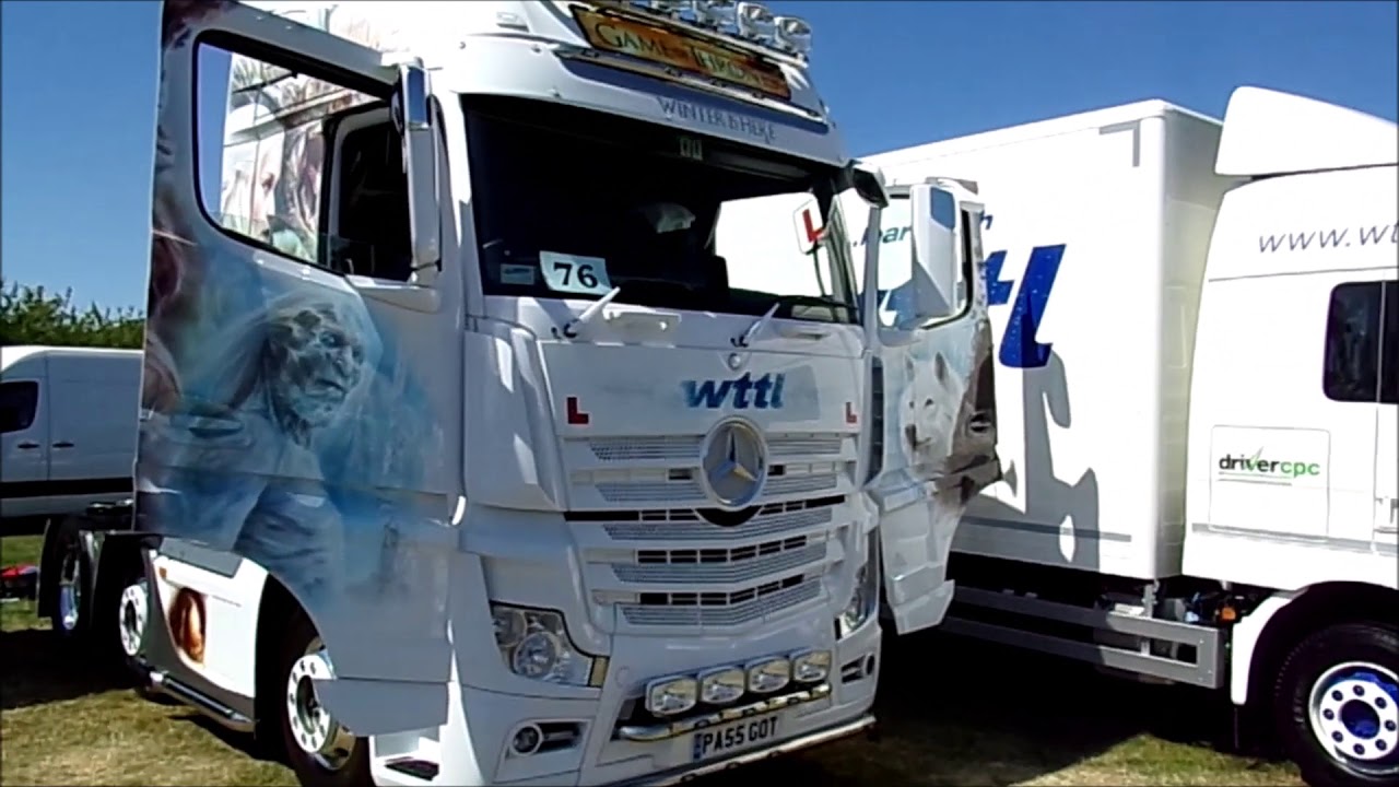 Wttl Driver Training at Malvern Truckfest 2018 - YouTube