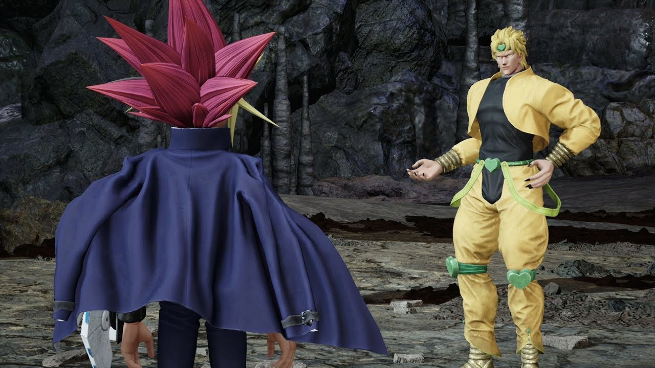 Jump Force - Dio Interested in Yami Yugi's Power (HD) - YouTube