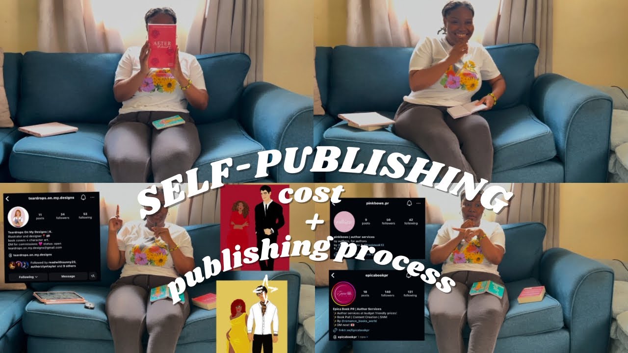 how much it costs to self-publish + my process - YouTube