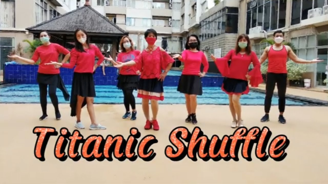 TITANIC SHUFFLE - Line Dance - YouTube