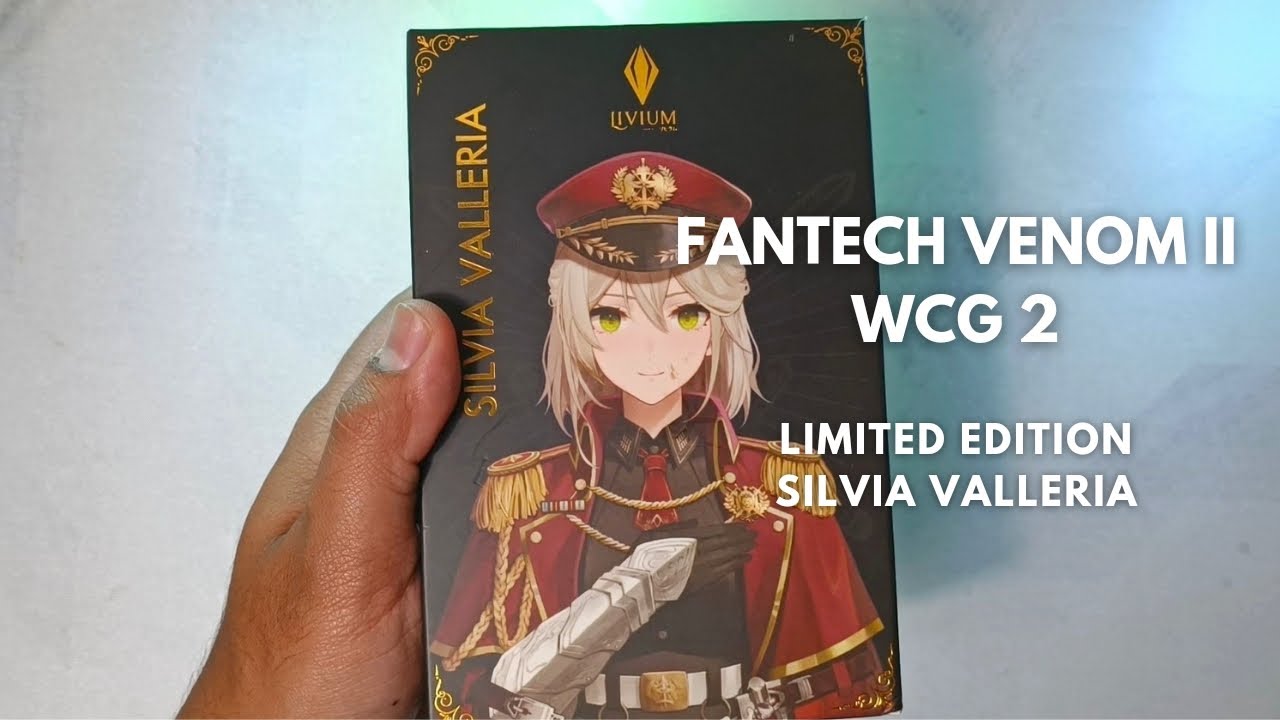 Review Fantech Venom II WCG 2 Limited Edition Vtuber Silvia Valleria - YouTube