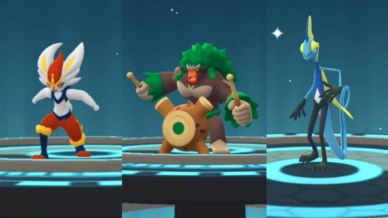 🤯 Fully evolved GALAR STARTERS in pokemon go. - YouTube