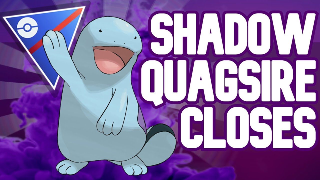 SHADOW QUAGSIRE NUKES THE META IN THE GREAT LEAGUE | Pokémon GO Battle ...