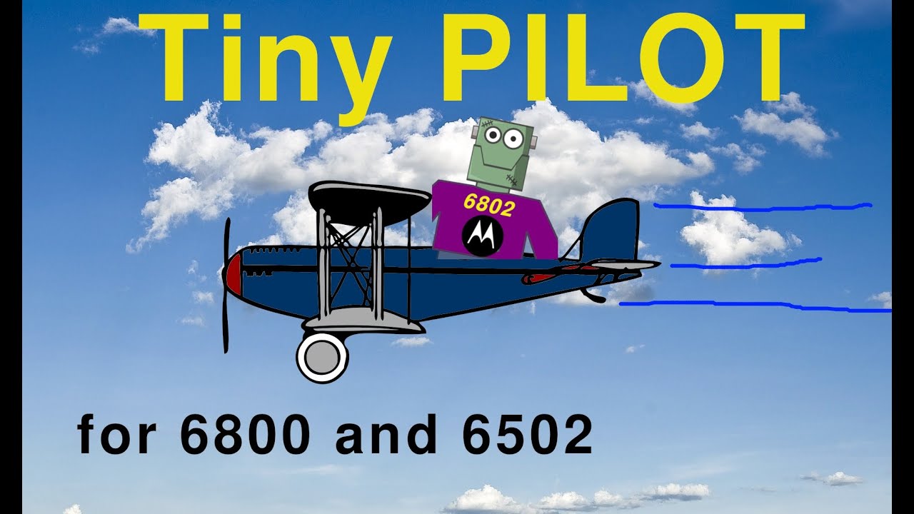 Tiny PILOT - a high-level language for 6800 and 6502 in only 1.6K - YouTube