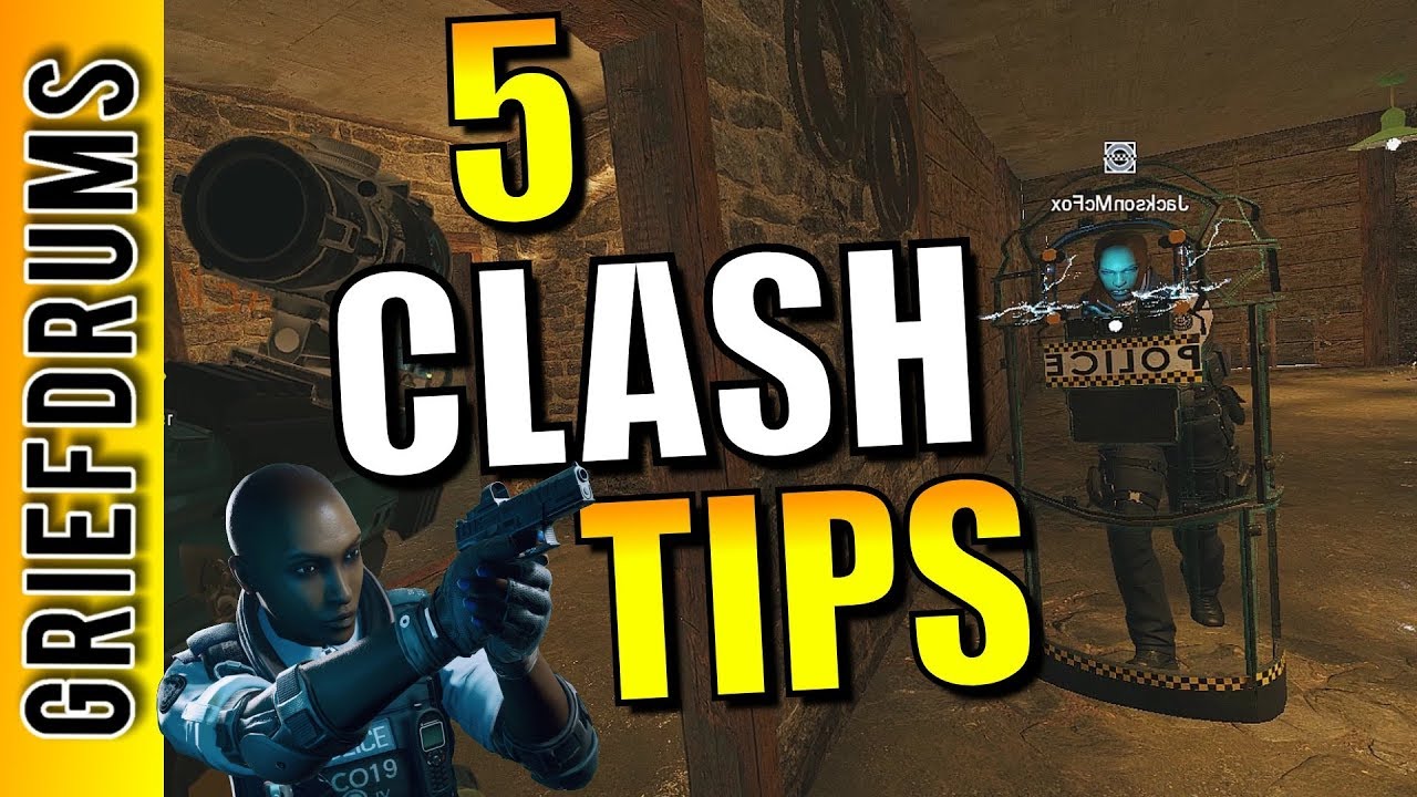 Tips for playing as Clash: Rainbow Six Siege Operation Grim Sky - YouTube