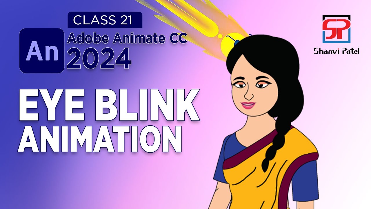 Adobe Animate CC 2024: Eye Blink Animation | 2D Animation | 2D Cartoon ...