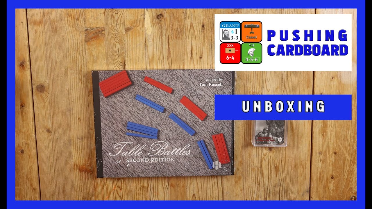 Table Battles Unboxing - YouTube