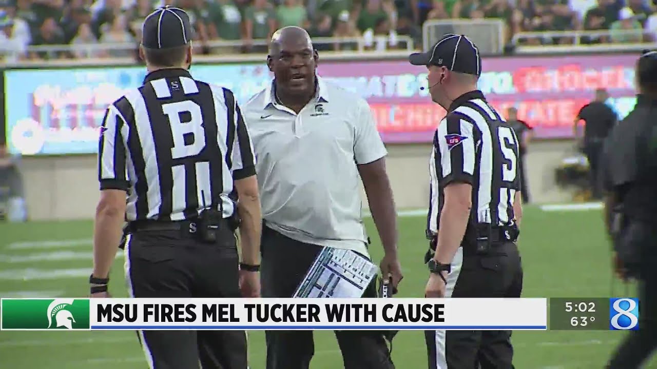MSU fires Mel Tucker with cause - YouTube