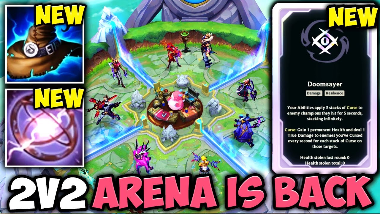 2V2 ARENA MODE IS BACK! (NEW AUGMENTS AND ITEMS) - YouTube