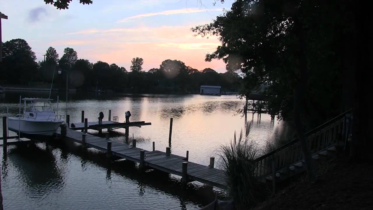 Sunset in Reedville Virginia - YouTube