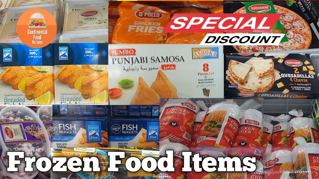 Frozen Food Items 2024 | UAE Frozen Food Market | Best Supermarket Tour ...