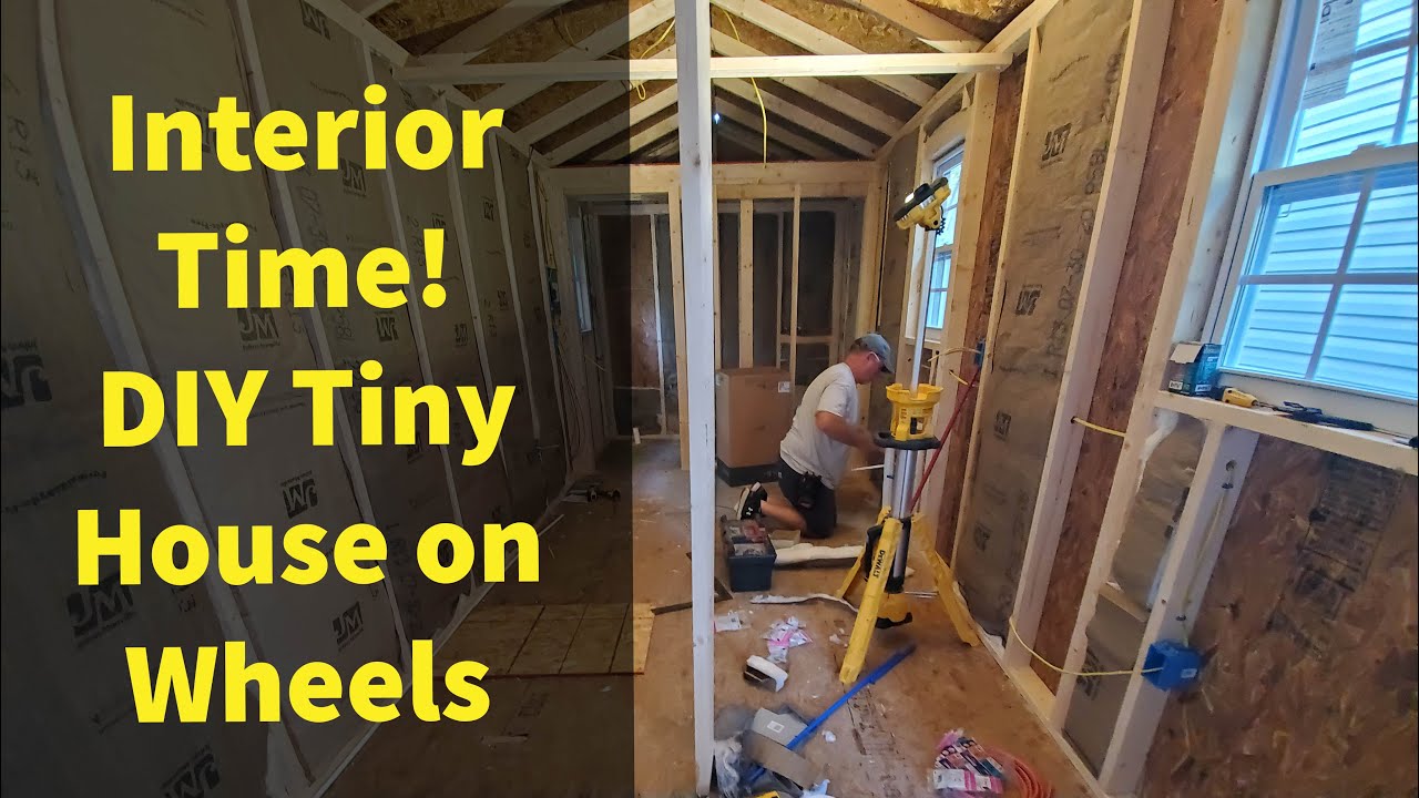 Our DIY Tiny House on Wheels - Interior - YouTube