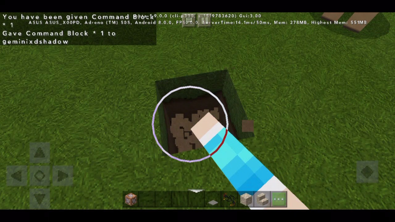 /particle command*smoke puff*Minecraft pe - YouTube