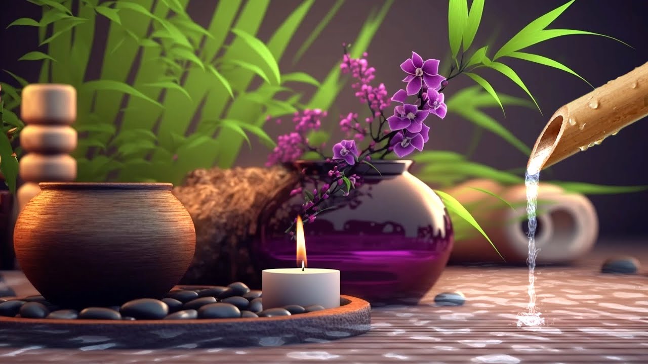 Soothing Piano Music With Relaxing Water Sound | Music Spa, Relax ...