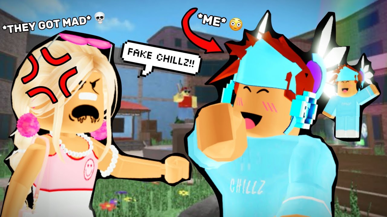 I PLAYED MM2 As *CHILLZ*.. (THEY GOT MAD) 😡‼️ [Murder Mystery 2] - YouTube